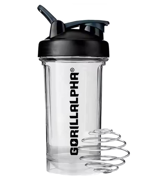GORILLALPHA®️ Clear Power Shaker – 500ml – gorillalpha